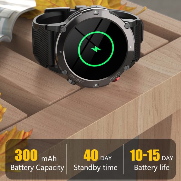 PPWOLF Outdoor Three Proofing Smartwatch PC21 - PPWOLF