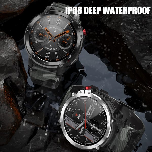 PPWOLF Outdoor Three Proofing Smartwatch PC22 - PPWOLF